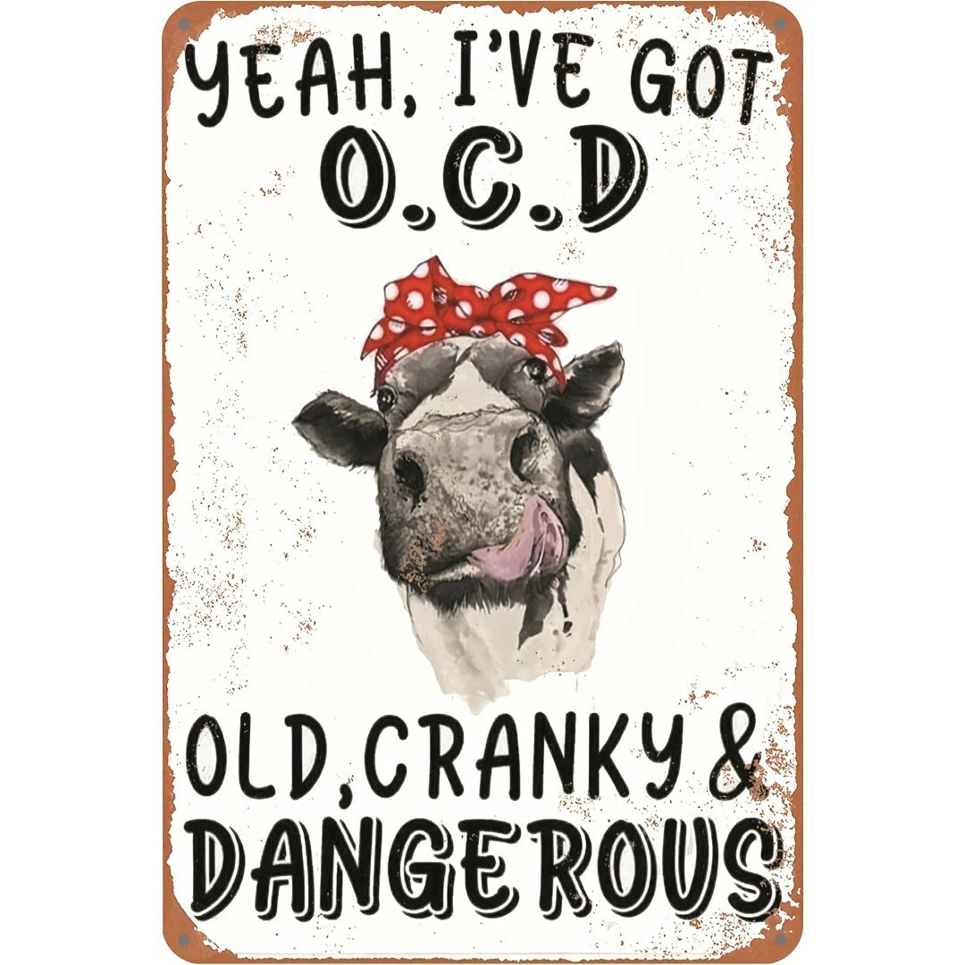 TMSG35 - O.C.D Metal Sign – D & D Outfitters