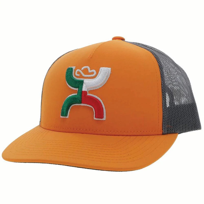 2218T-ORGY - HOOEY "BOQUILLAS" ORANGE/GREY HAT – D & D Outfitters