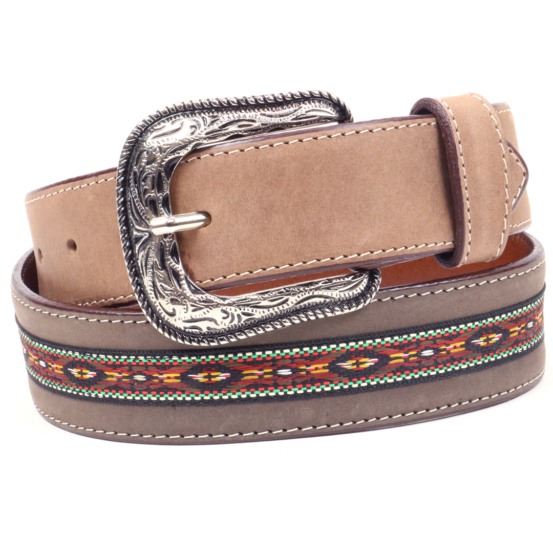 B1006 - RockinLeather Crazy Mocha Cowhide Leather Belt – D & D Outfitters