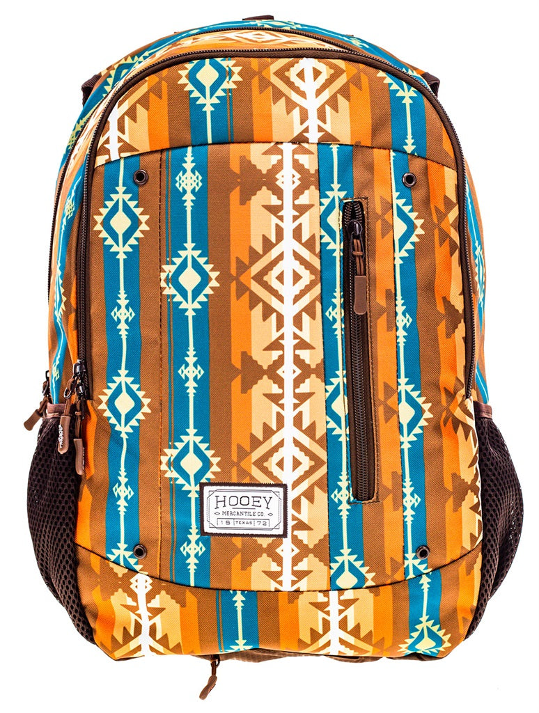BP072BRAZ - Hooey Rockstar Backpack Cathay Spice / Brown Out Aztec Pat ...