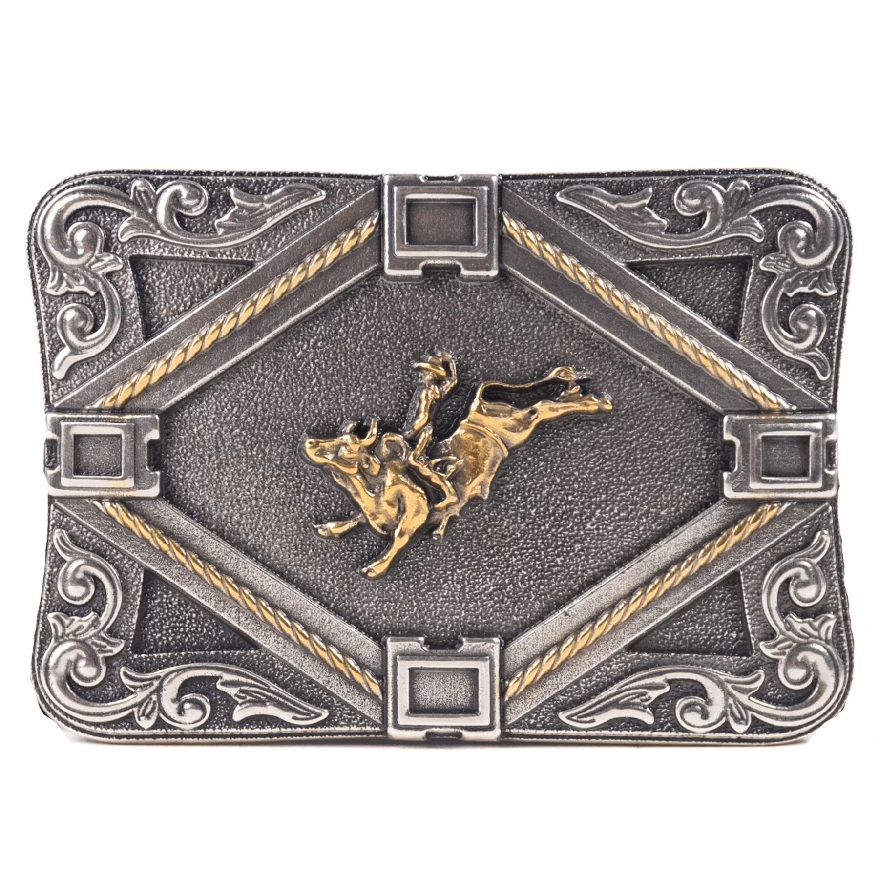 RLB009 - RockinLeather Bull Rider Belt Buckle – D & D Outfitters