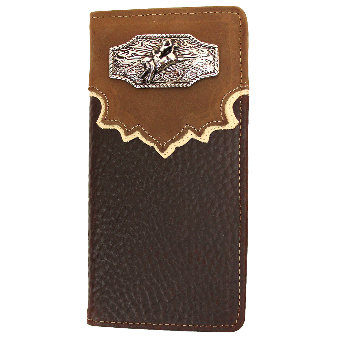 W101 - RockinLeather Rodeo Wallet w/ Bull Rider Concho – D & D Outfitters